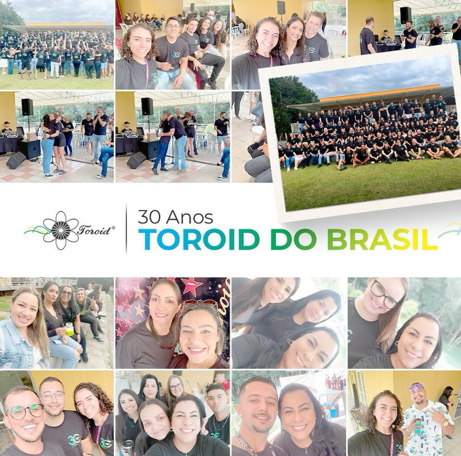30 anos Toroid do Brasil - toroidal